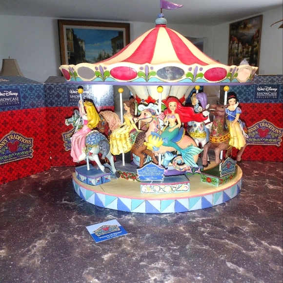 Disney | Other | Disney Princess Carousel 5 Princess | Poshmark